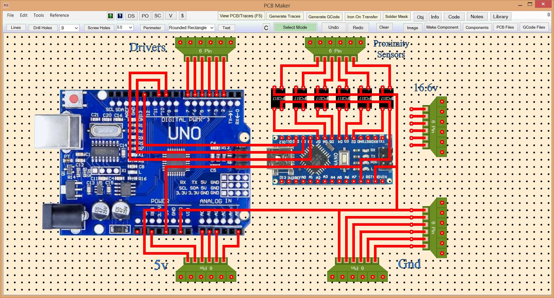 Use UV paint, and a UV light, and our Solder Mask printed onto a ...